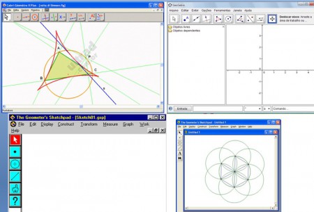 Softwares da Geometria Dinâmica :: Informática Aplicada